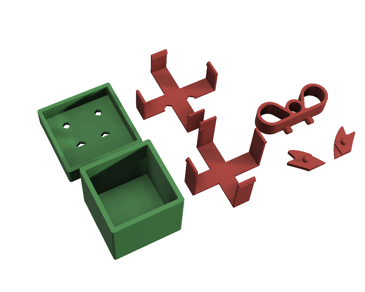 Gift Box Ornament by Hako85 | Download free STL model | Printables.com