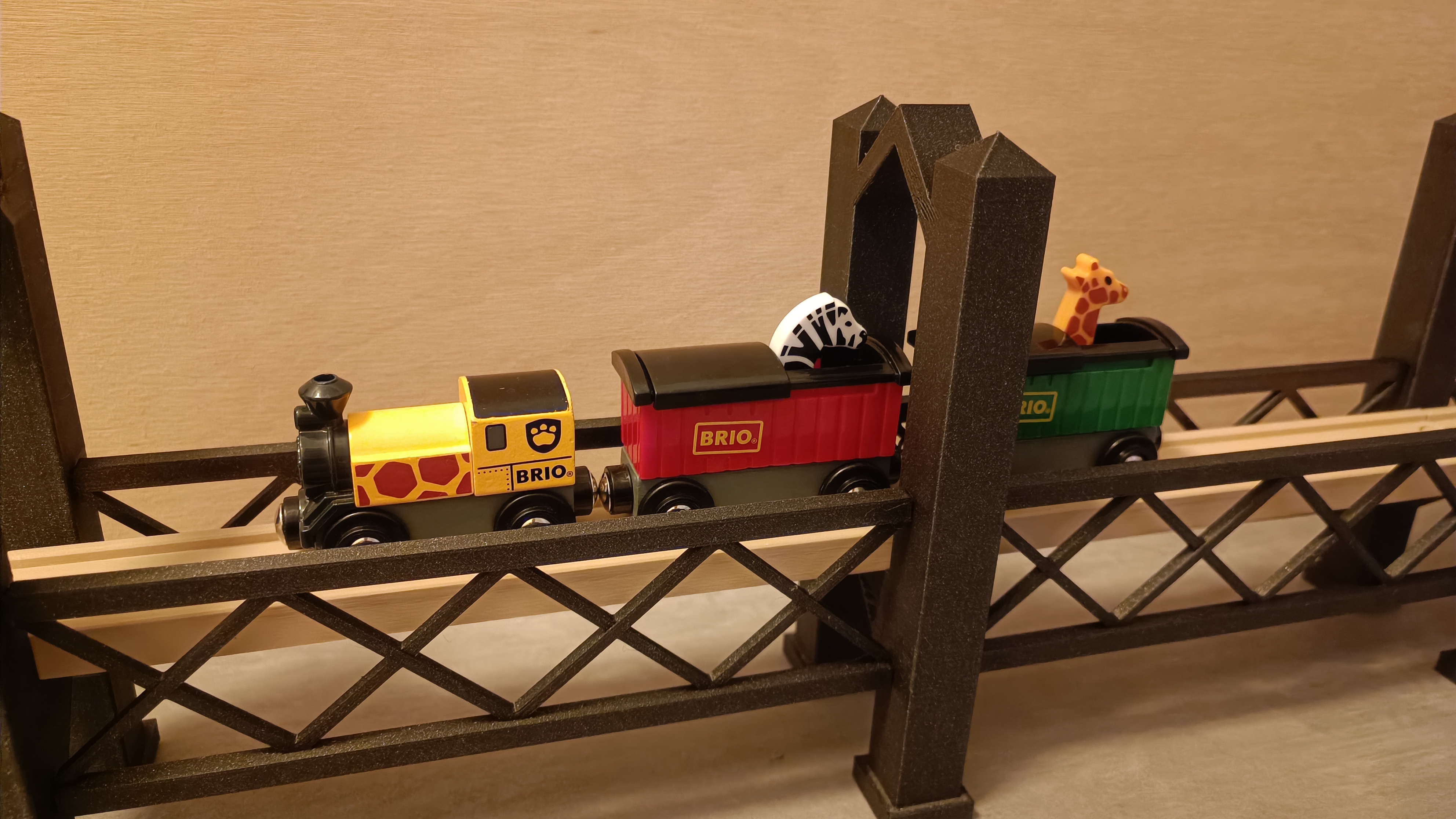 BRIO compatible modular bridge by errno | Download free STL model ...