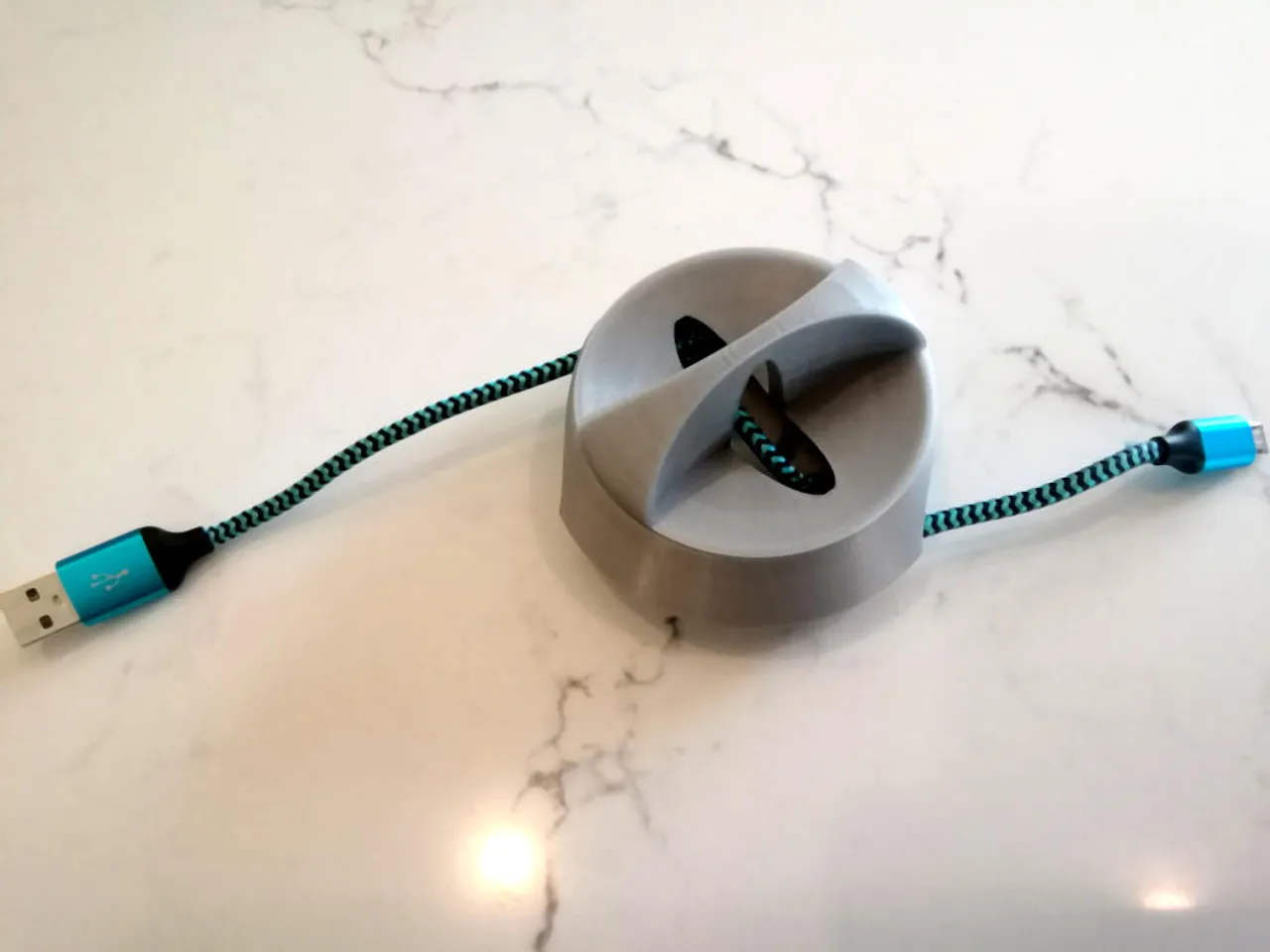 Print-in-place Cable Winder by Stefan | Download free STL model ...