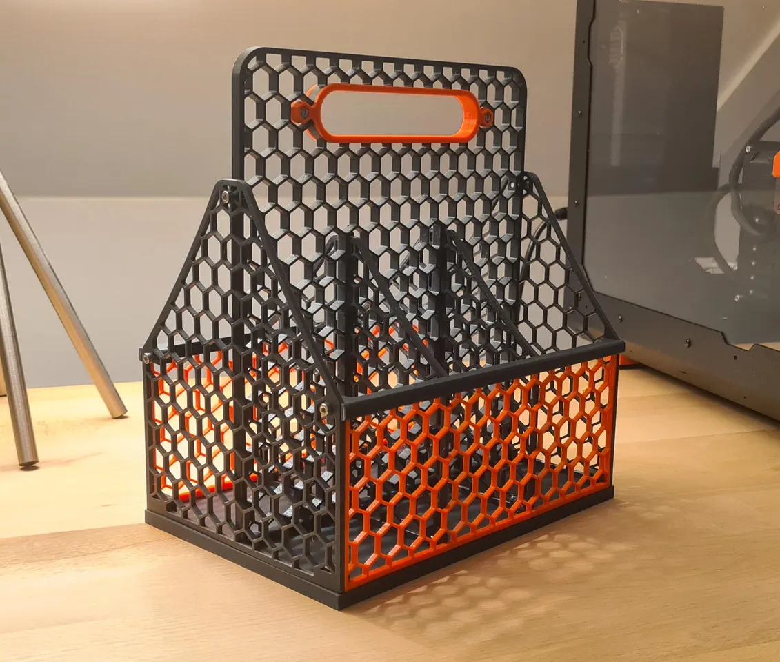 Hexagon Crate (6x 0.5L) by Eddy The Wizard | Download free STL model ...