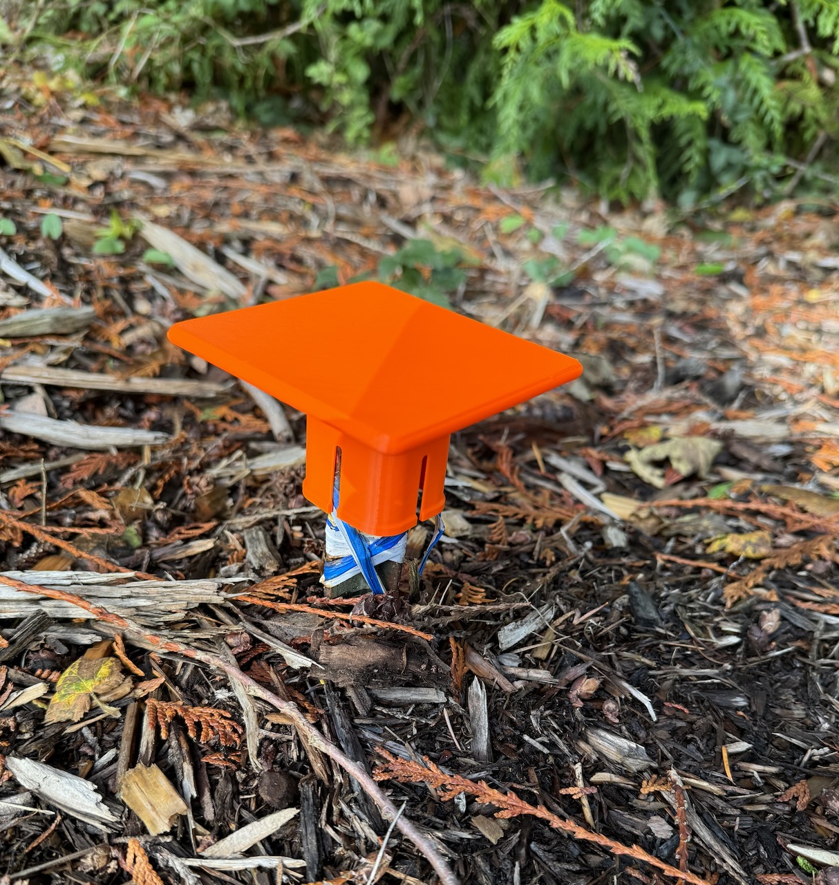 T fence post cover with cap by Chrprintr | Download free STL model ...
