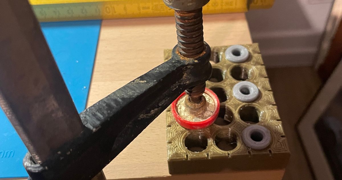 Drill Mask Alignment by Dittersdorf | Download free STL model ...