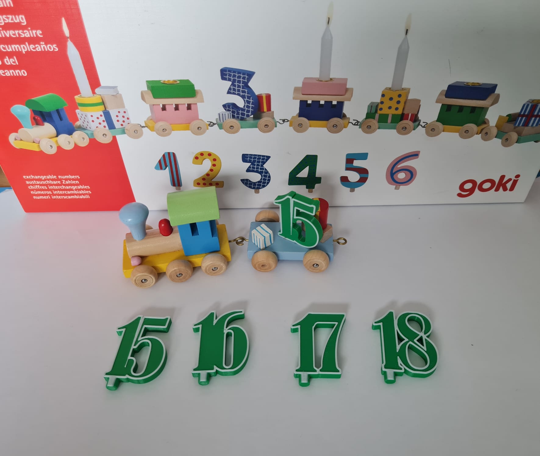 Birthdaytrain from Goki by Longlife2012 | Download free STL model ...