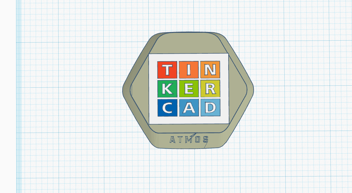 Tinkercad Logo for Atmos Liquid Cooler by eggyprints | Download free ...