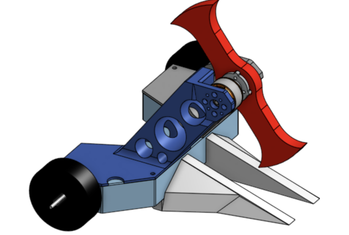 Ghost V1: 3d printed antweight robot by peyton harrell | Download free ...