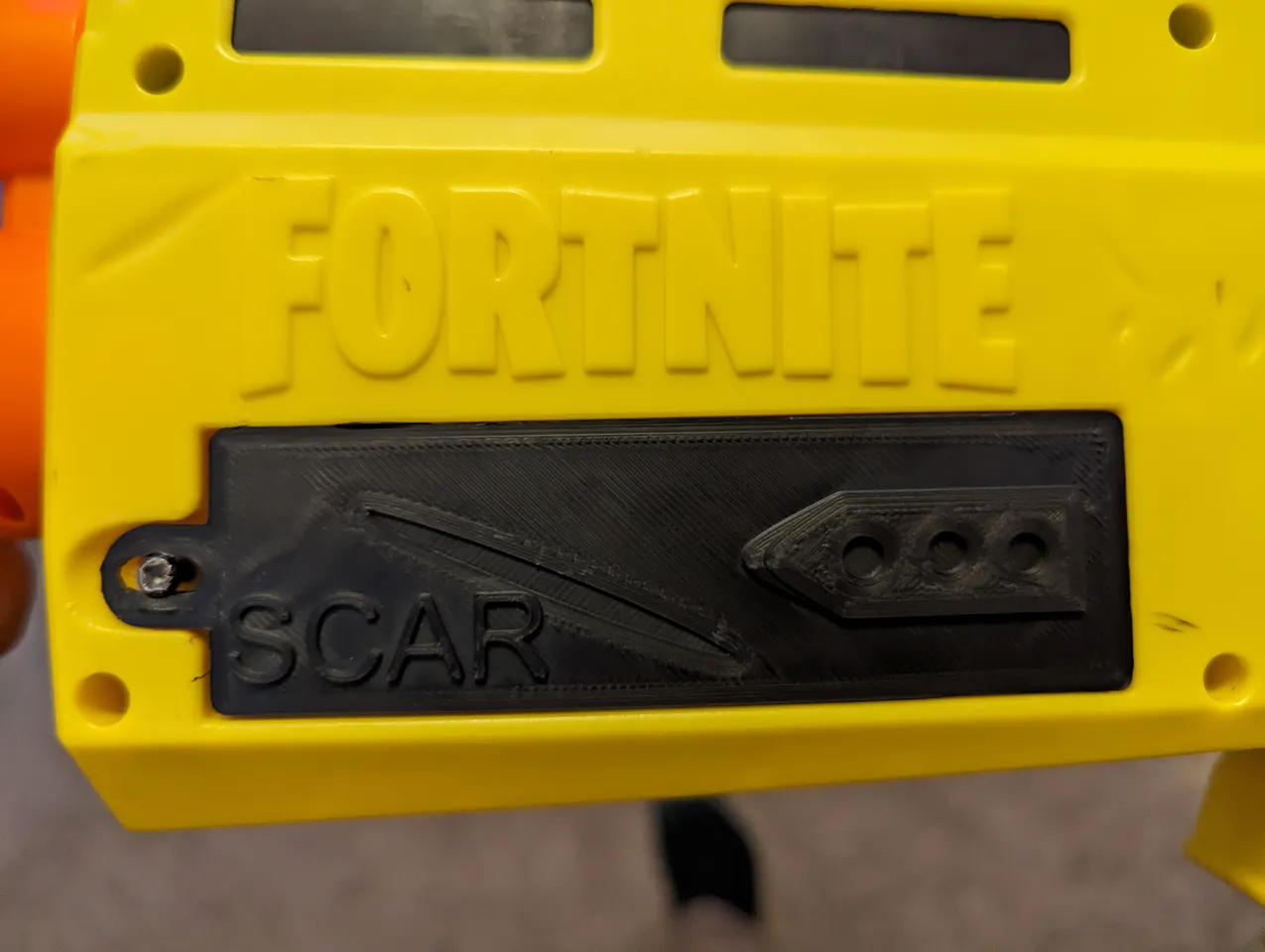Nerf Gun Battery Cover by Nfreytag | Download free STL model ...