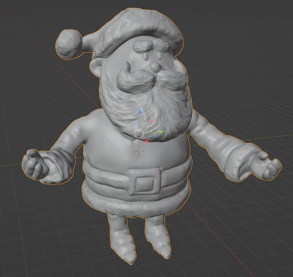 Santa Claus! by EDGeProjects | Download free STL model | Printables.com