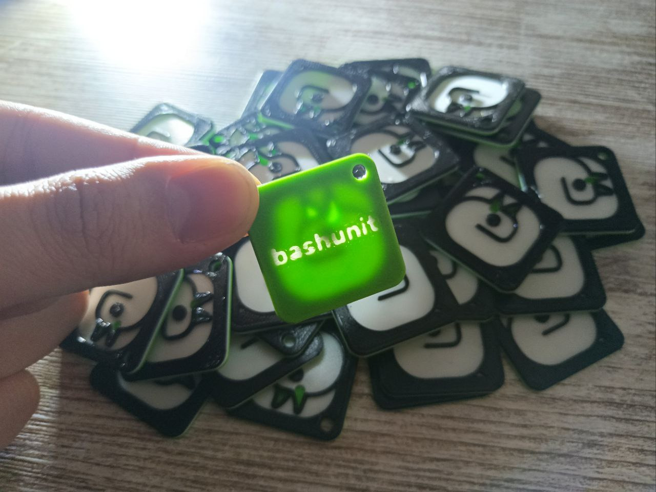 bashunit Keychain by Katarn | Download free STL model | Printables.com