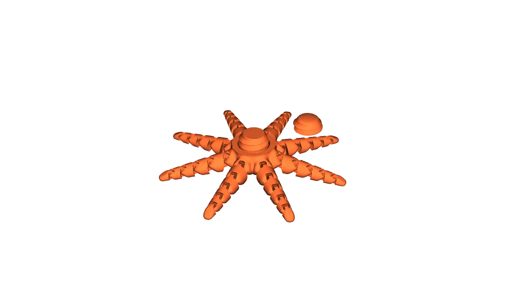 Rotating Head Swapping Octopie by Jobin22 | Download free STL model ...