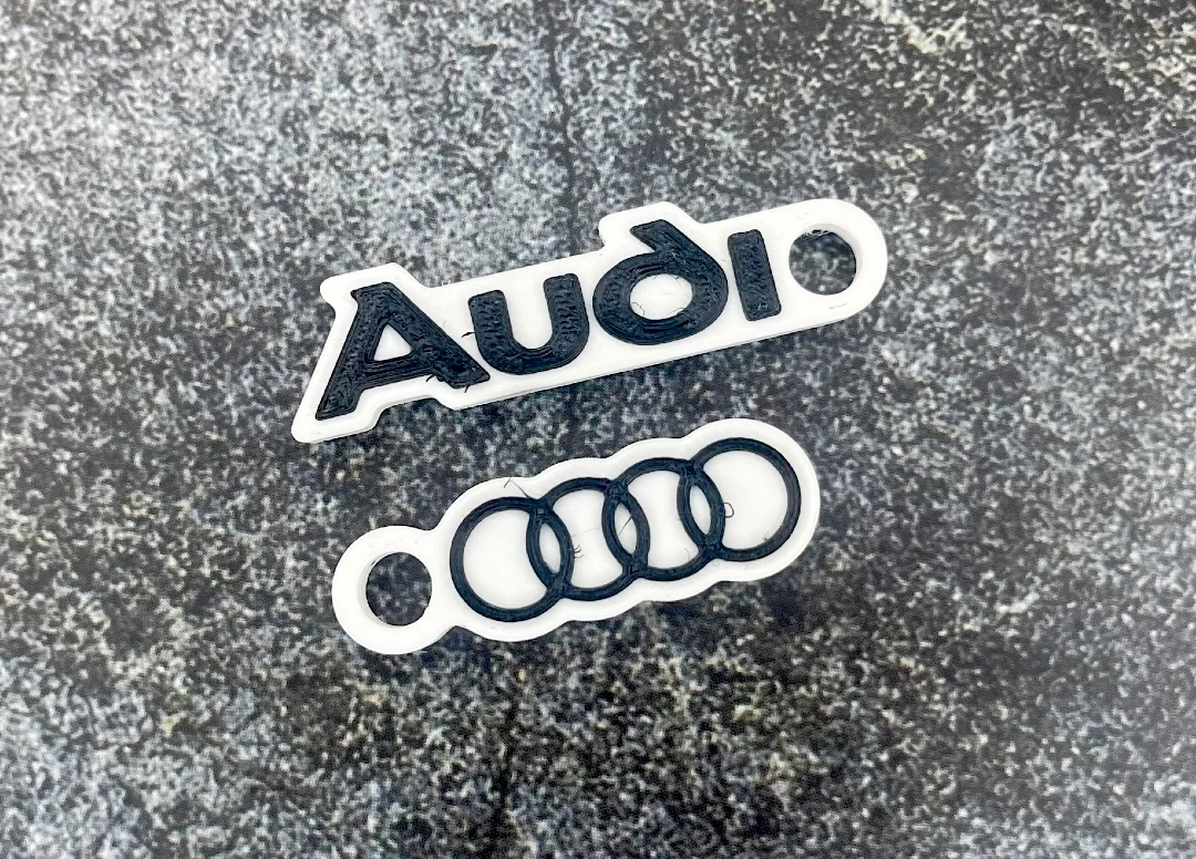 Audi Keychain by MrViddy | Download free STL model | Printables.com