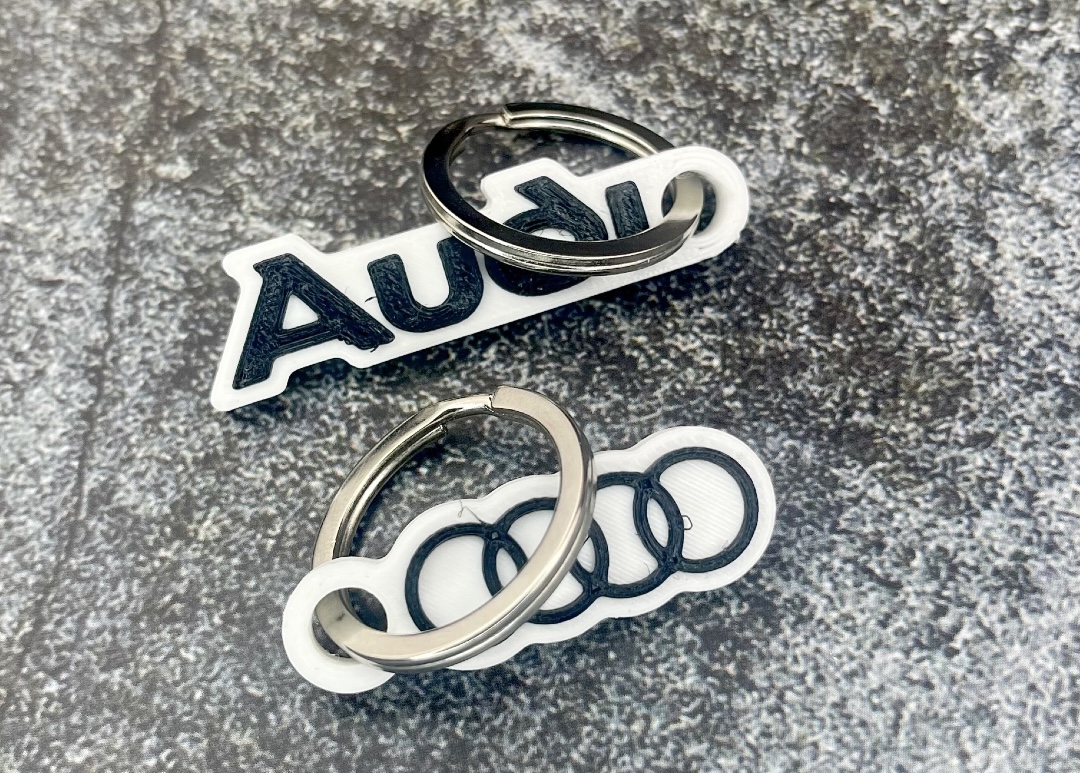 Audi Keychain by MrViddy | Download free STL model | Printables.com