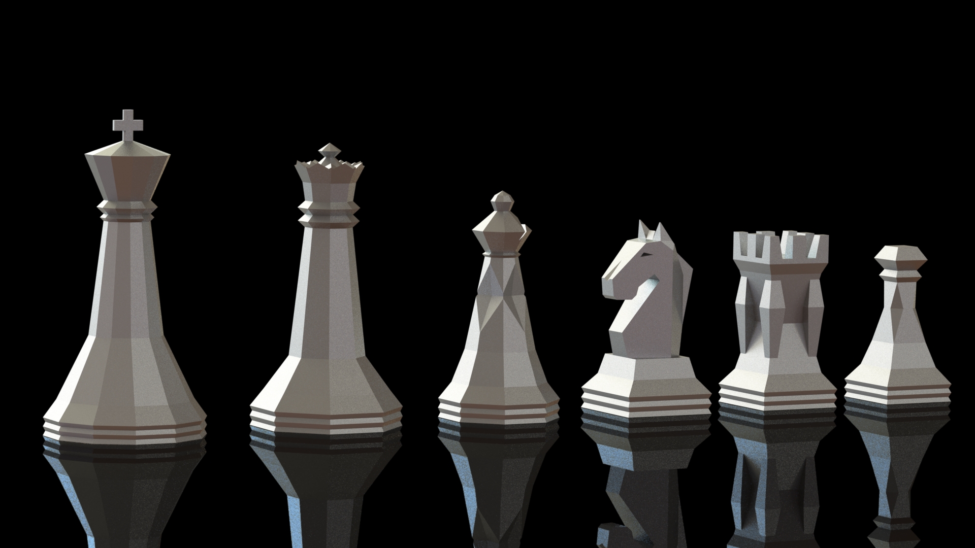 Chess Set Model 02 v01 by Duncan Dimech | Download free STL model ...