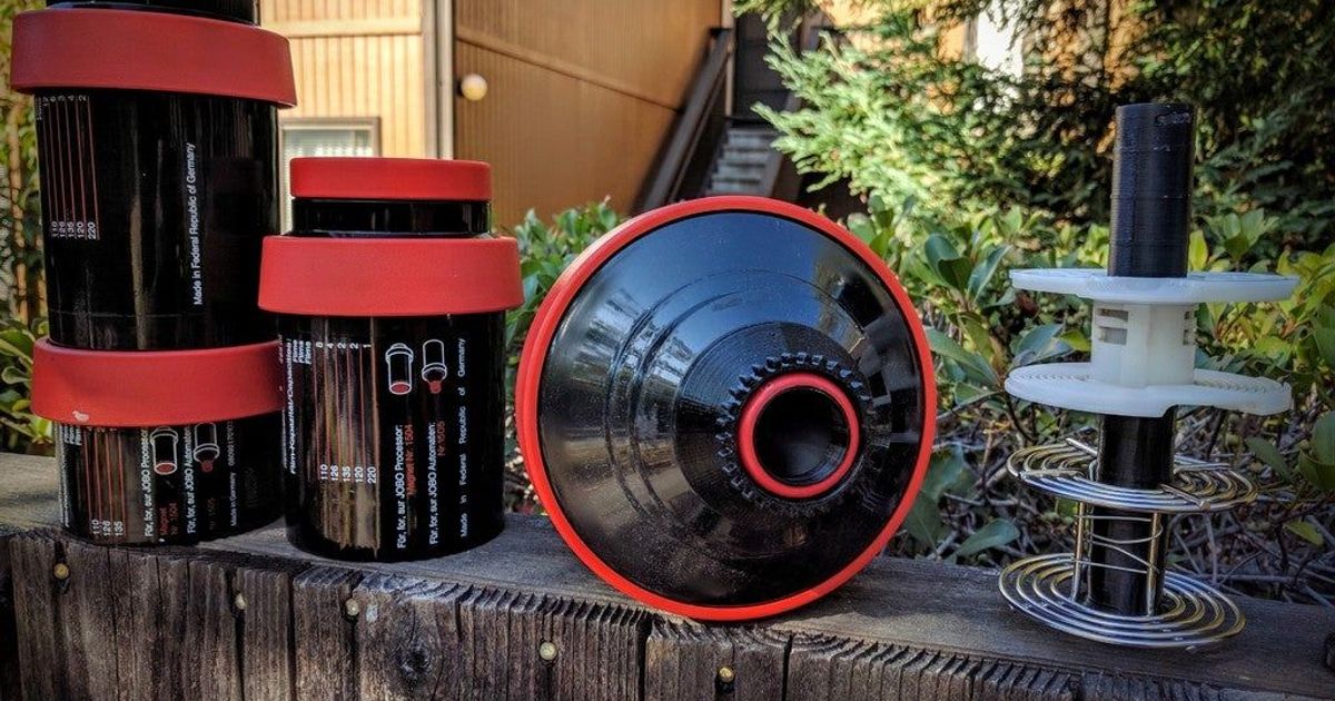 Core and cog lid for Jobo Tank System 1500/2500 by Frederik | Download ...