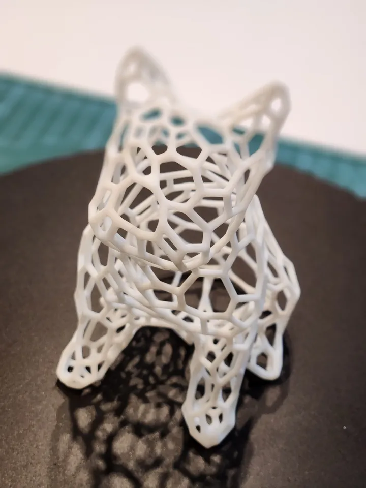 Frenchie Voronoi by RichyBokz | Download free STL model | Printables.com
