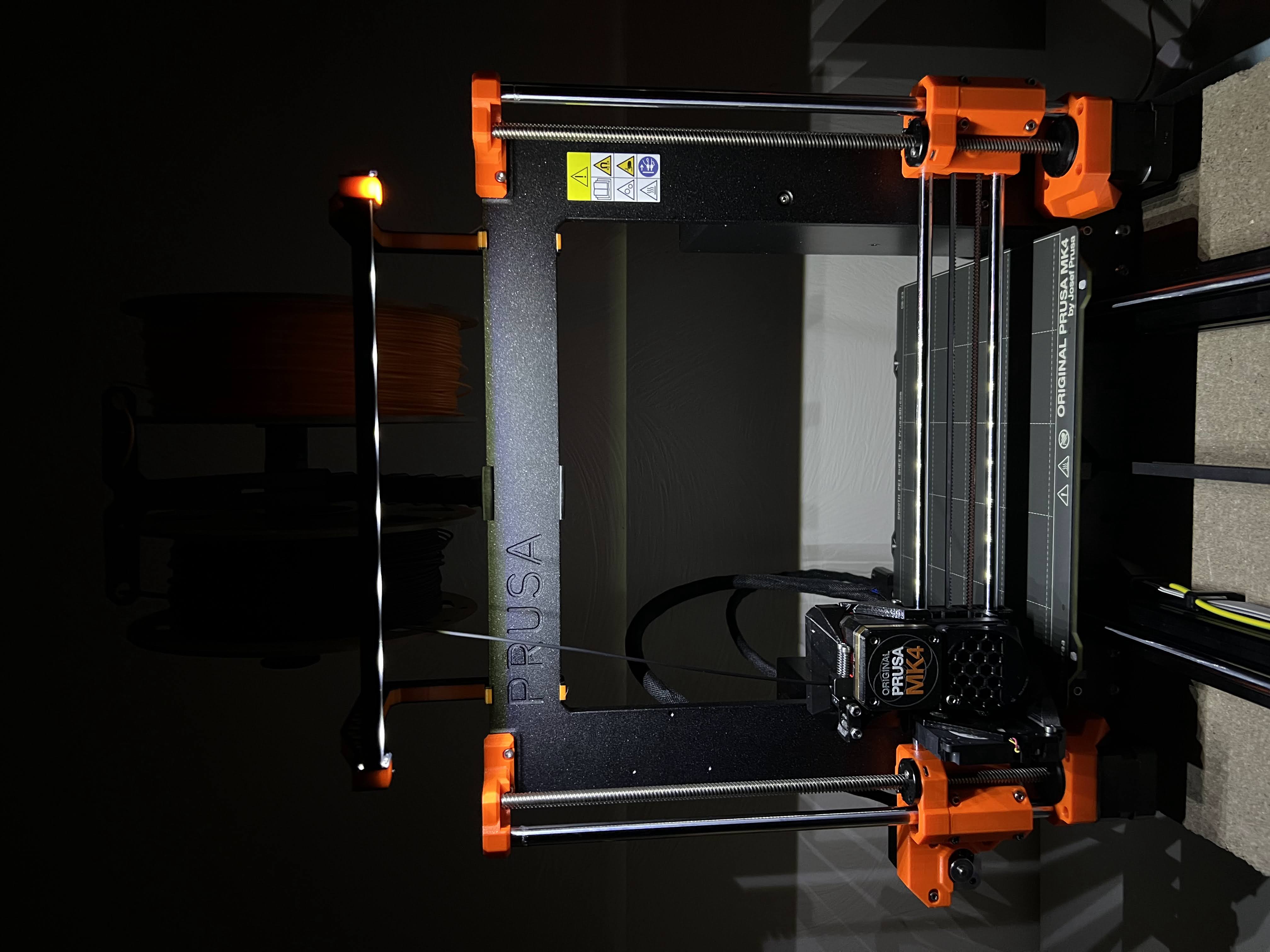 Fully Printable Light Bar for Prusa MK4 (V1 and V2) by Brenden Gourley ...
