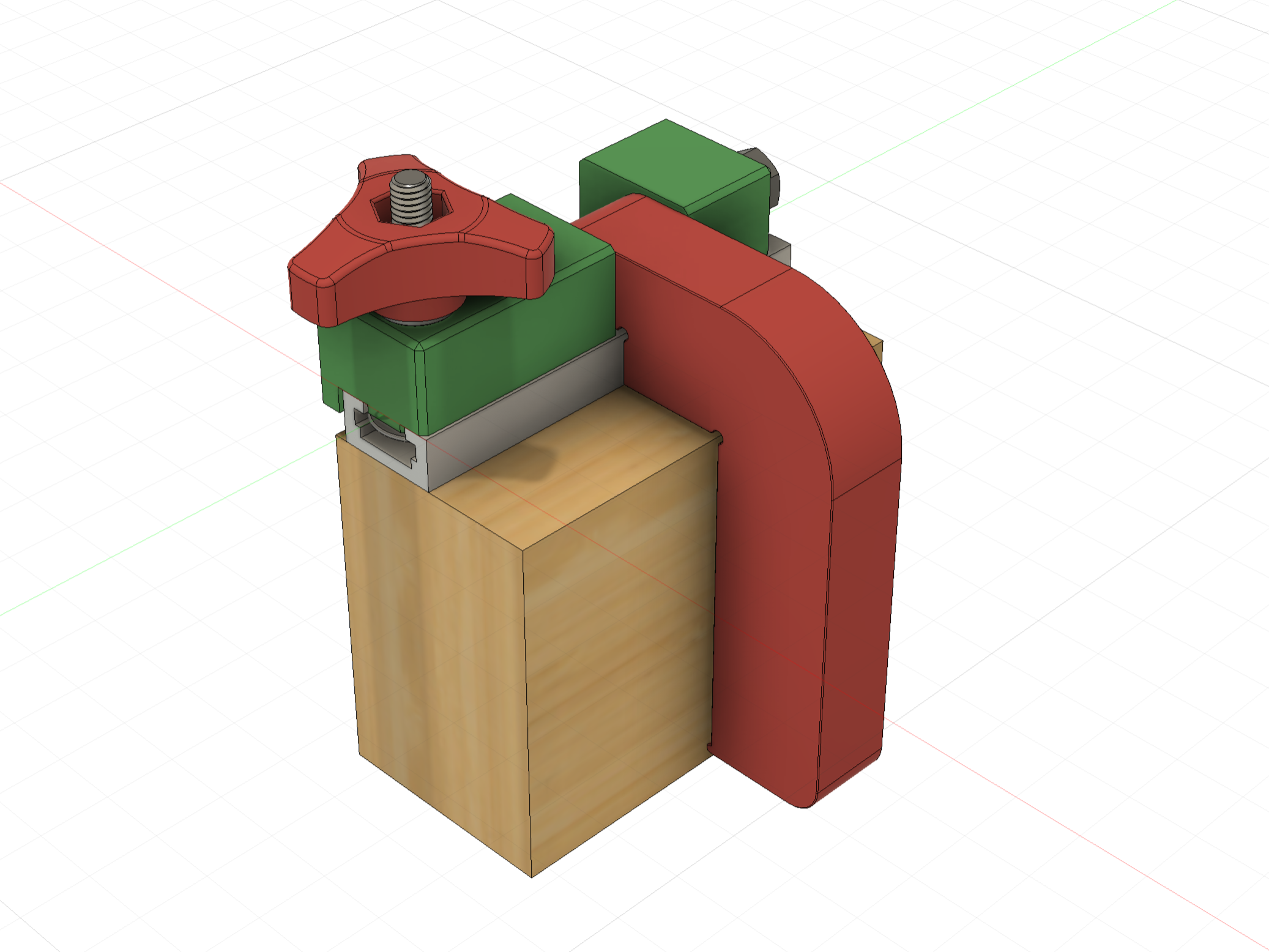 Flip Stop for Fence T-track by György Balássy | Download free STL model ...