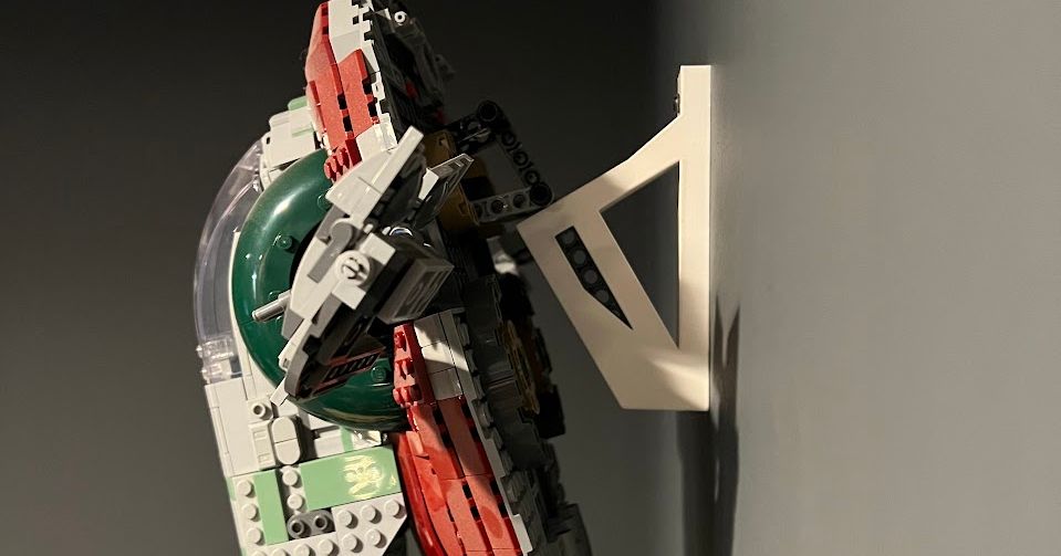 LEGO Boba Fett Ship Mount 75243 by Daringfool | Download free STL model ...