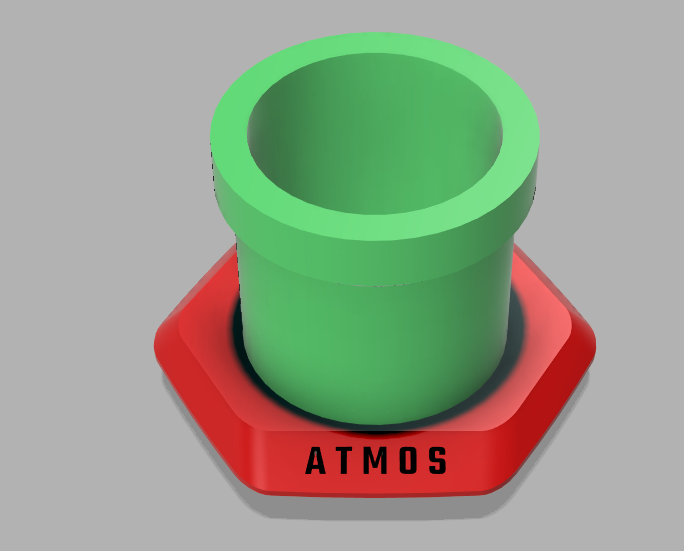 Atmos Mario pipe cooler by Senelis910 | Download free STL model ... Atmos Mario pipe cooler by Senelis910 | Download free STL model ...