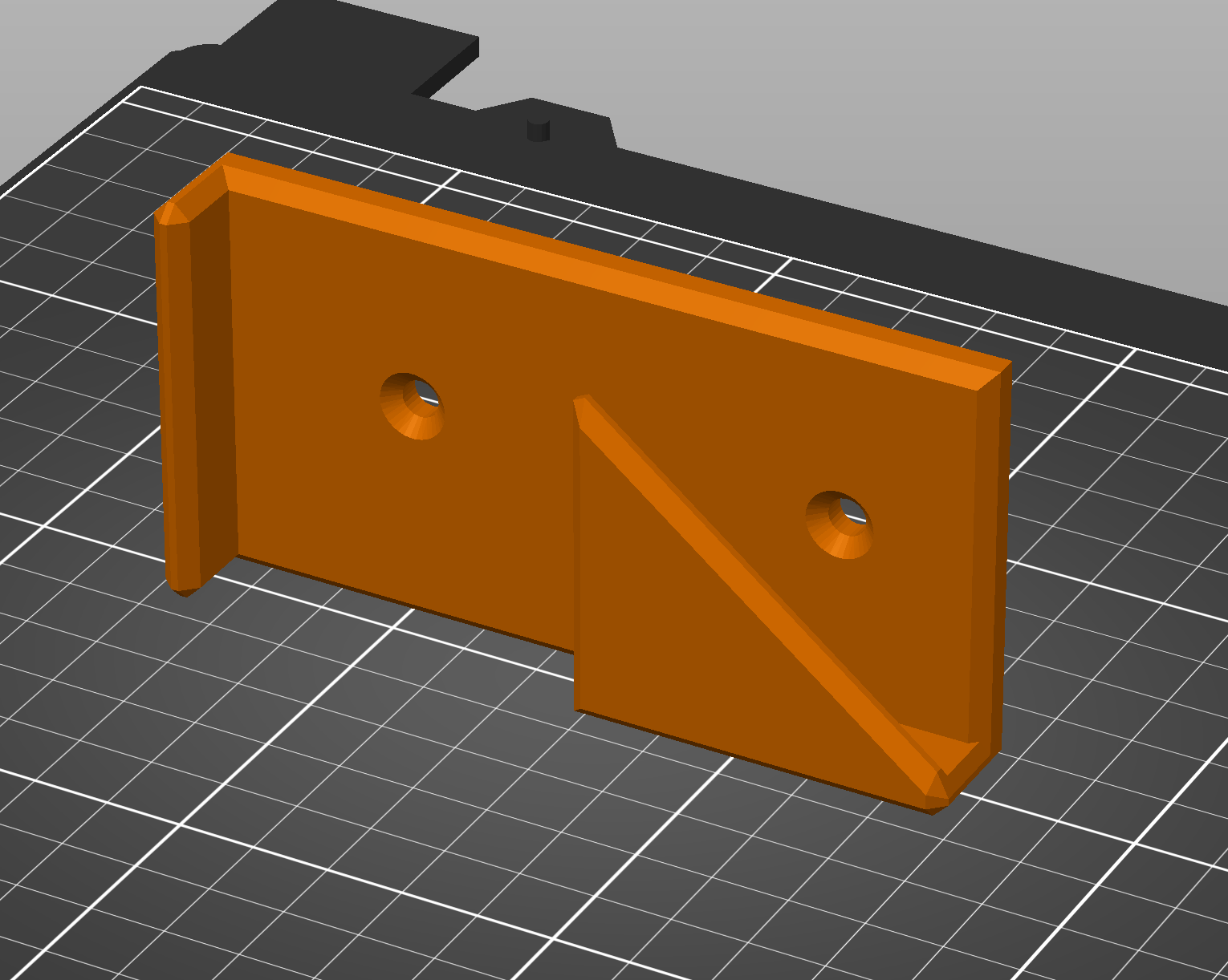 Wall mount for L-shaped rulers von Zneuzity | Kostenloses STL-Modell ...