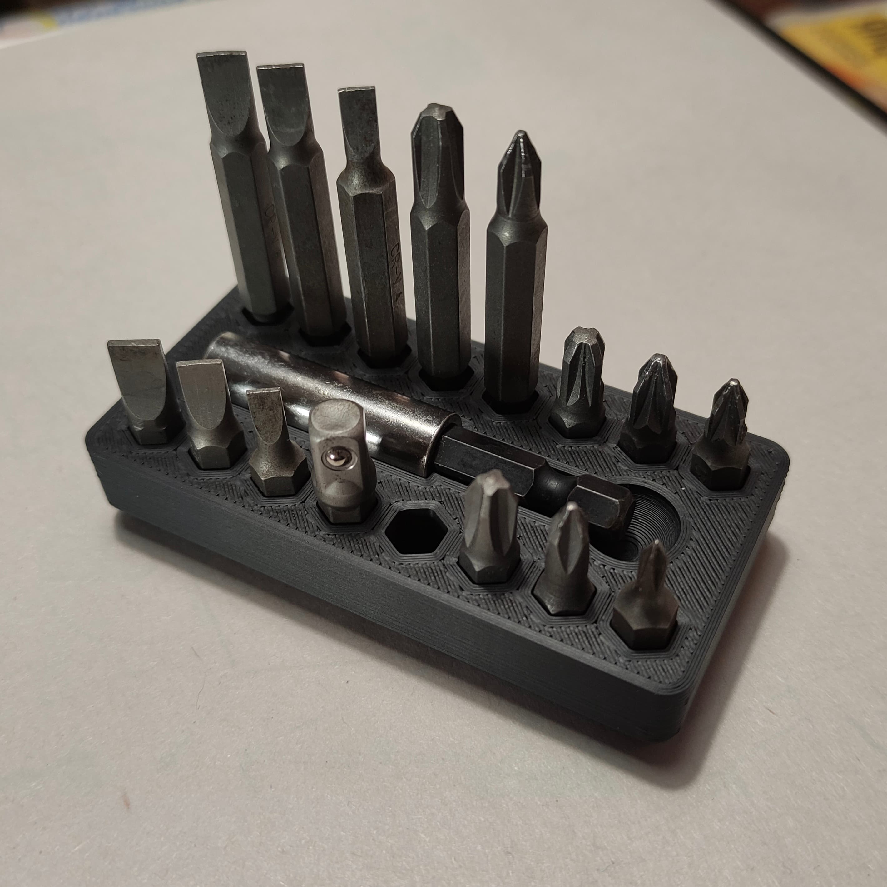 Gridfinity Bit Holder 2x1 by braindefender | Download free STL model ...