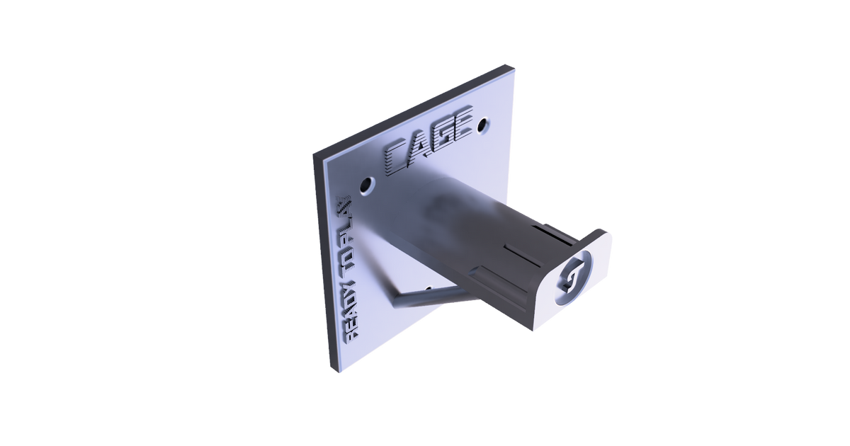 Teufel Cage wallmount by Quinix | Download free STL model | Printables.com