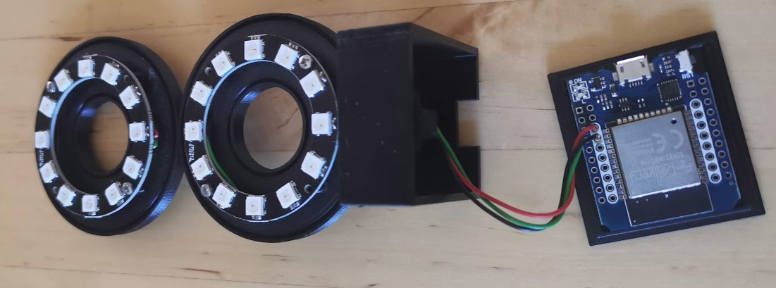 LED Ring Lamp for Octoprint WLED Status Plugin by HansHans | Download ...