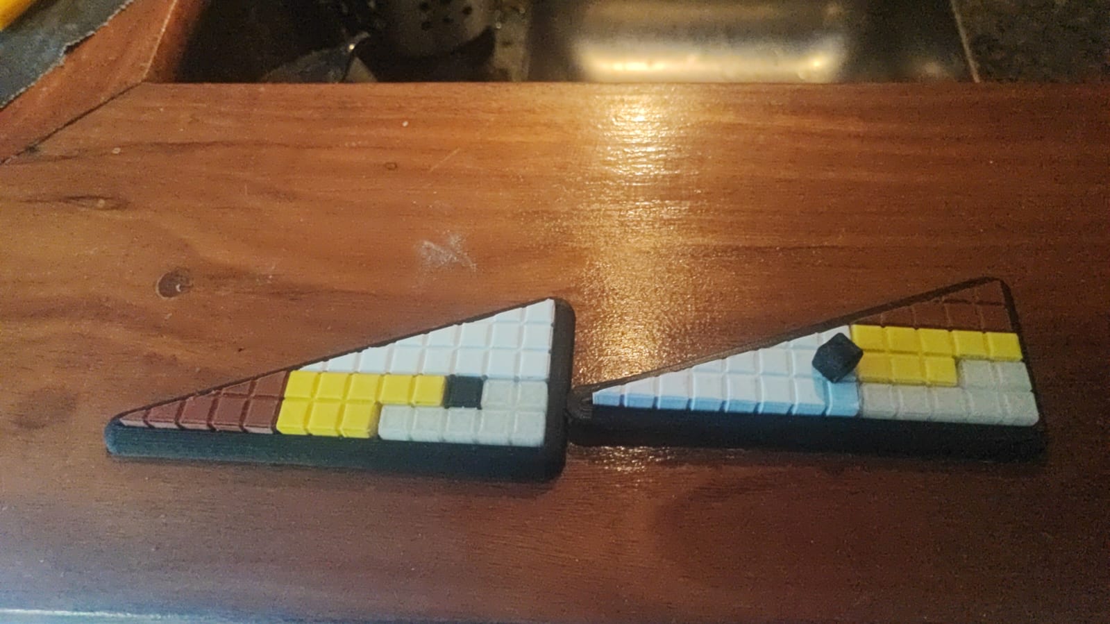 Triangle "Missing Square" Puzzle SPLIT + 1x1 by marianok | Download ...