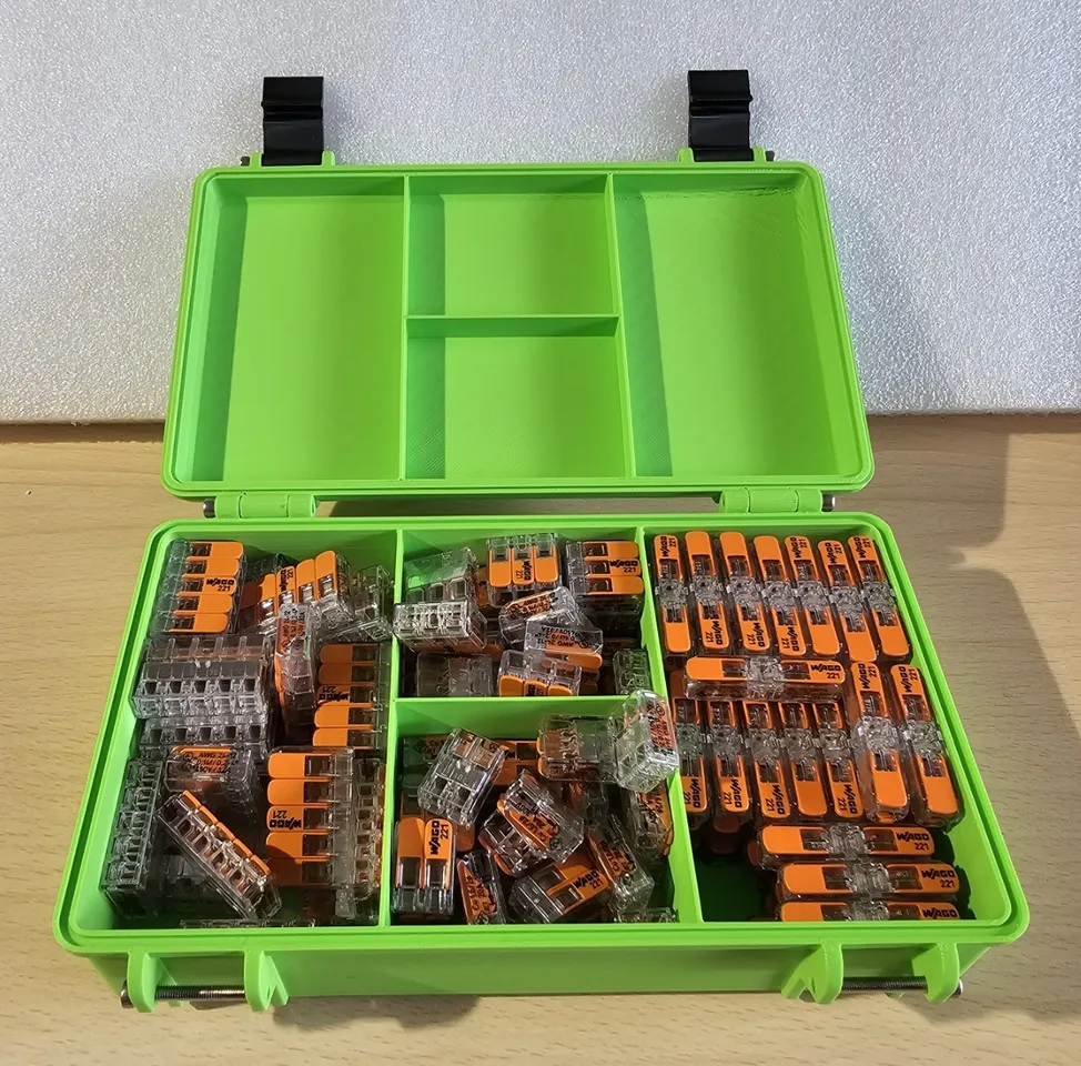 Universal Parametric Rugged Box by Rainer Backes | Download free STL model | Printables.com