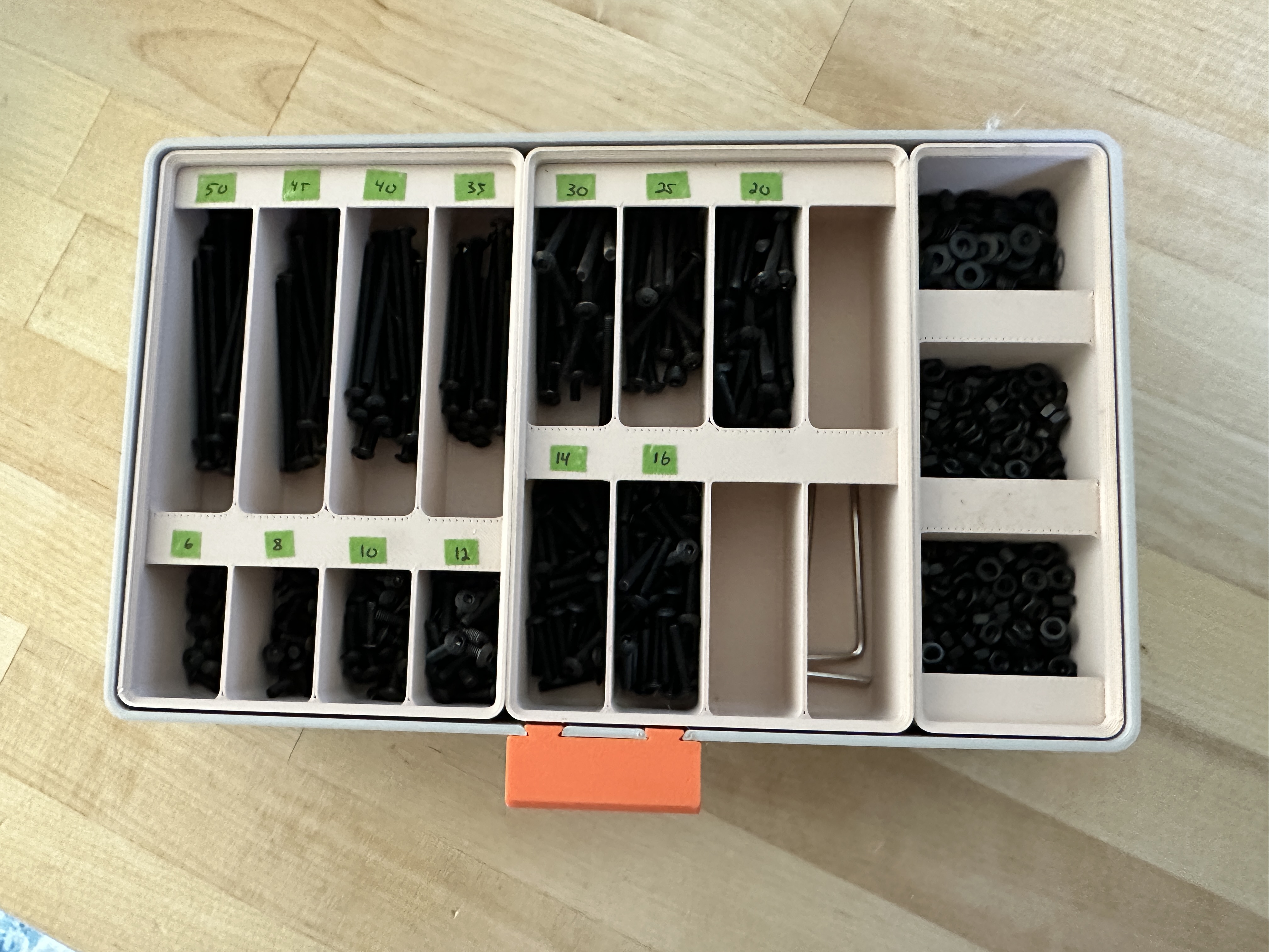 Bins for Gridfinity Modular Drawer System by therick | Download free ...