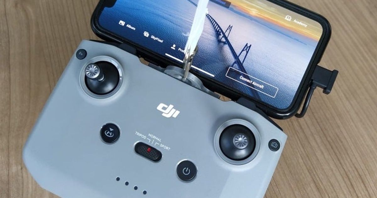 DJI Mini 3 - Mini 2 - Air 2 - Air2s Lanyard Mount by Sarper Kaya | Download free STL model ...