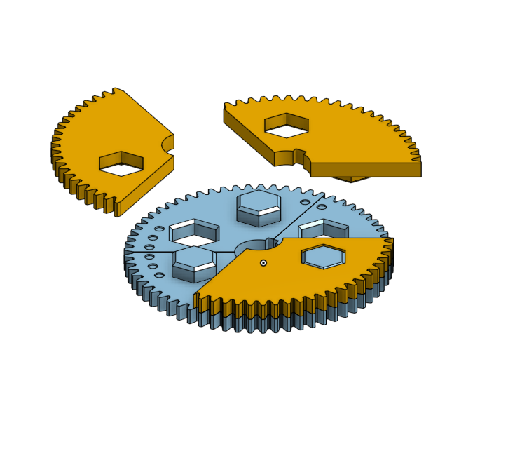 Segmented Change Gear - Proof of Concept Test by kaje | Download free ...