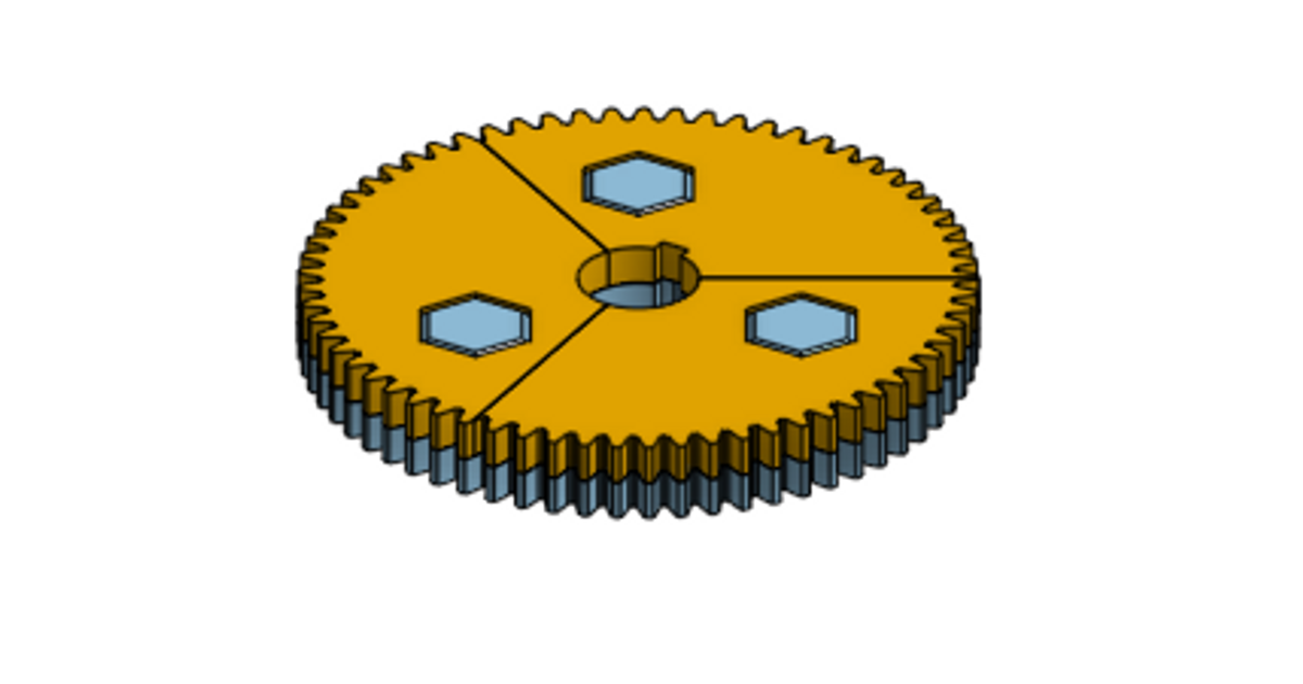 Segmented Change Gear - Proof of Concept Test by kaje | Download free ...