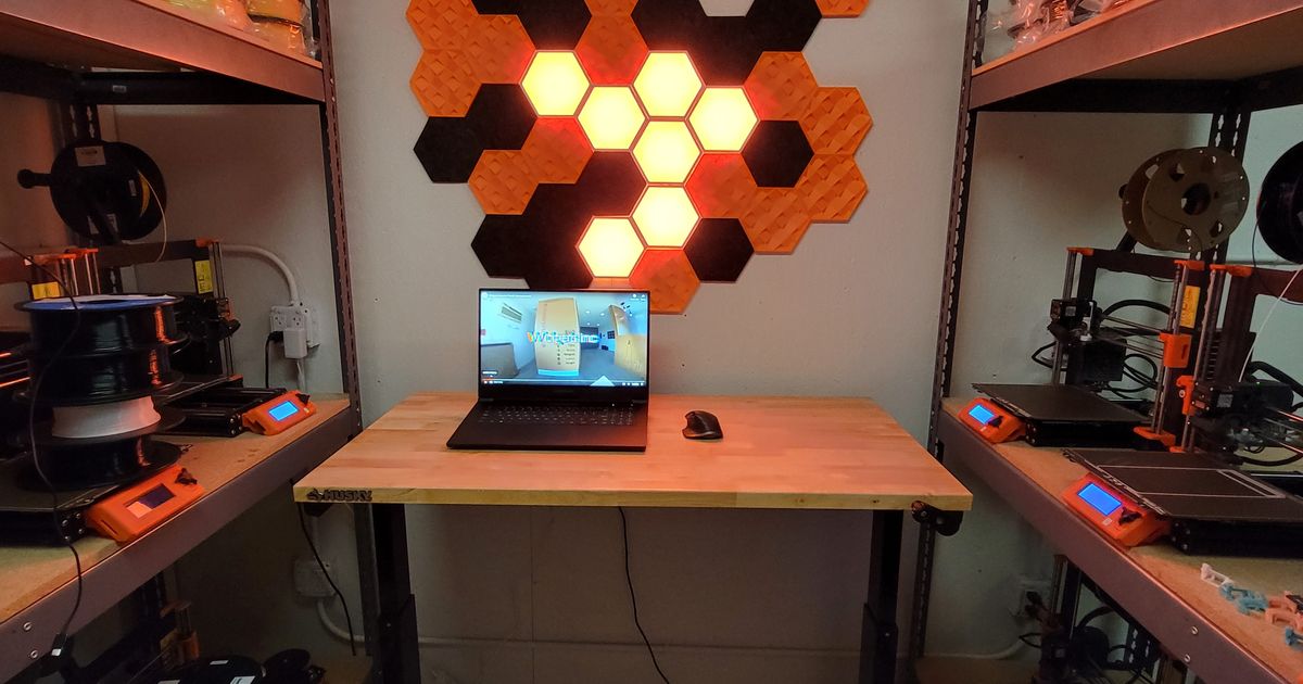 Hexagon Diffusion Panels for Cync or Govee Light Tiles by Widgets ...