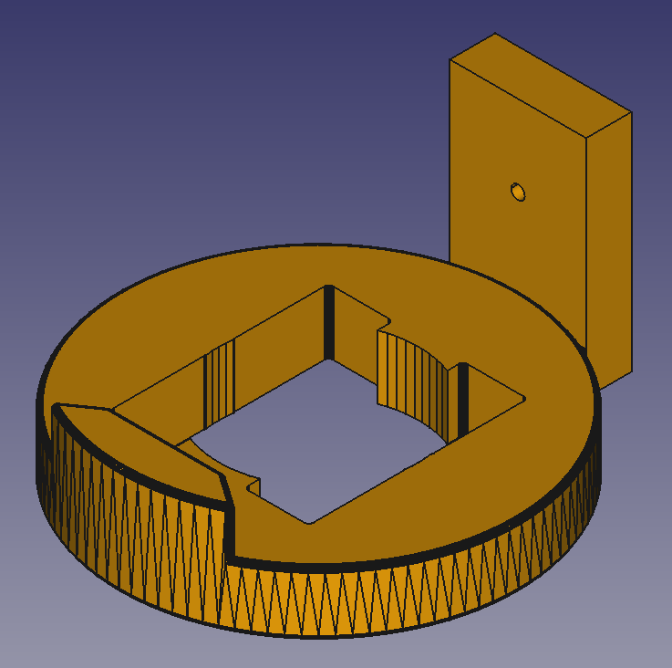 Rotary Base with Pilot Hole 1.5mm for Neptune 3 Pro Swiveling Filament ...