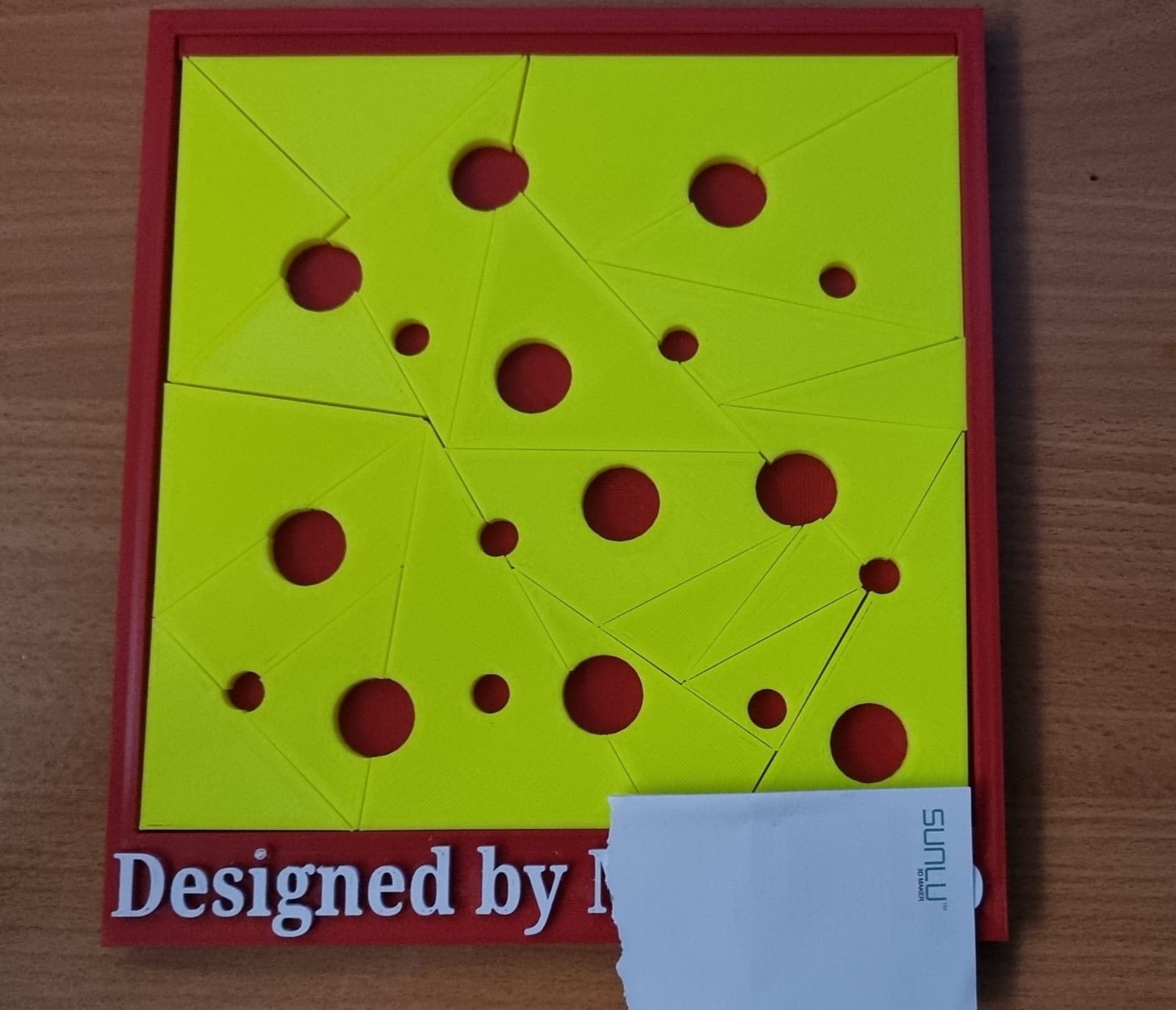 Puzzle "Cheese 3D" by 3d printing by jammychap | Download free STL ...