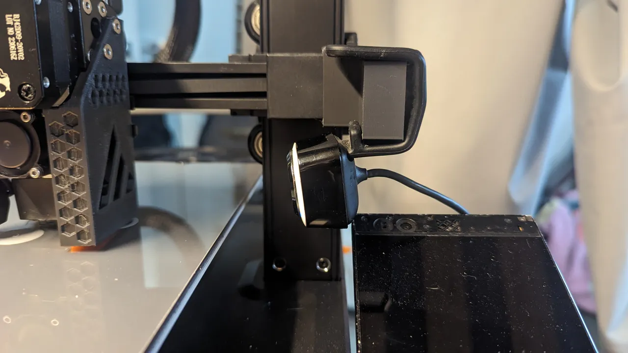 Microsoft LifeCam Ender-3 V3 SE Mount by 0xD34D | Download free STL model | Printables.com