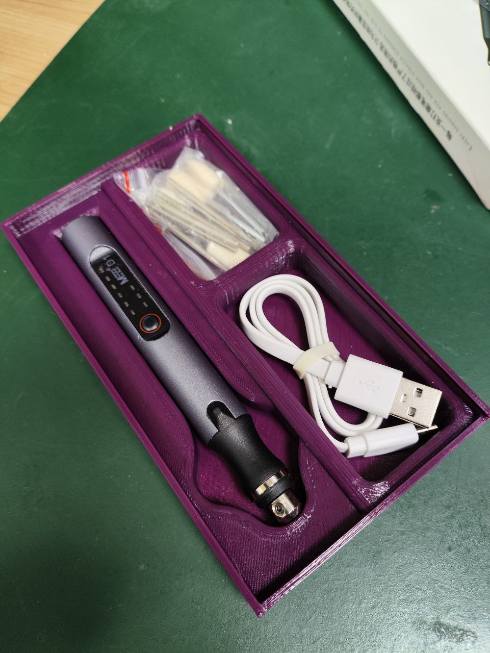 Mini electric sharpening pen (Ma Ant D1) storage box by nelo360 | Download free STL model ...