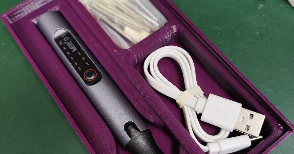 Mini electric sharpening pen (Ma Ant D1) storage box by nelo360 | Download free STL model ...