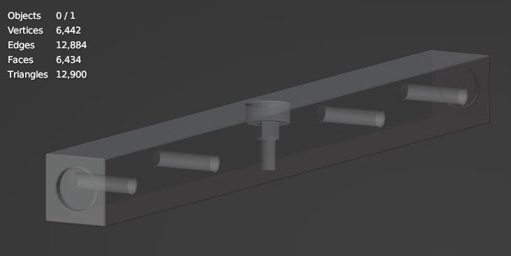 Rail 25x25x280mm for Vega 4x5 View Camera by Stefanowitsch | Download ...
