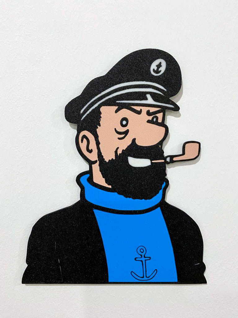 Capitán Haddock de Tintín. by Deadius | Download free STL model ...