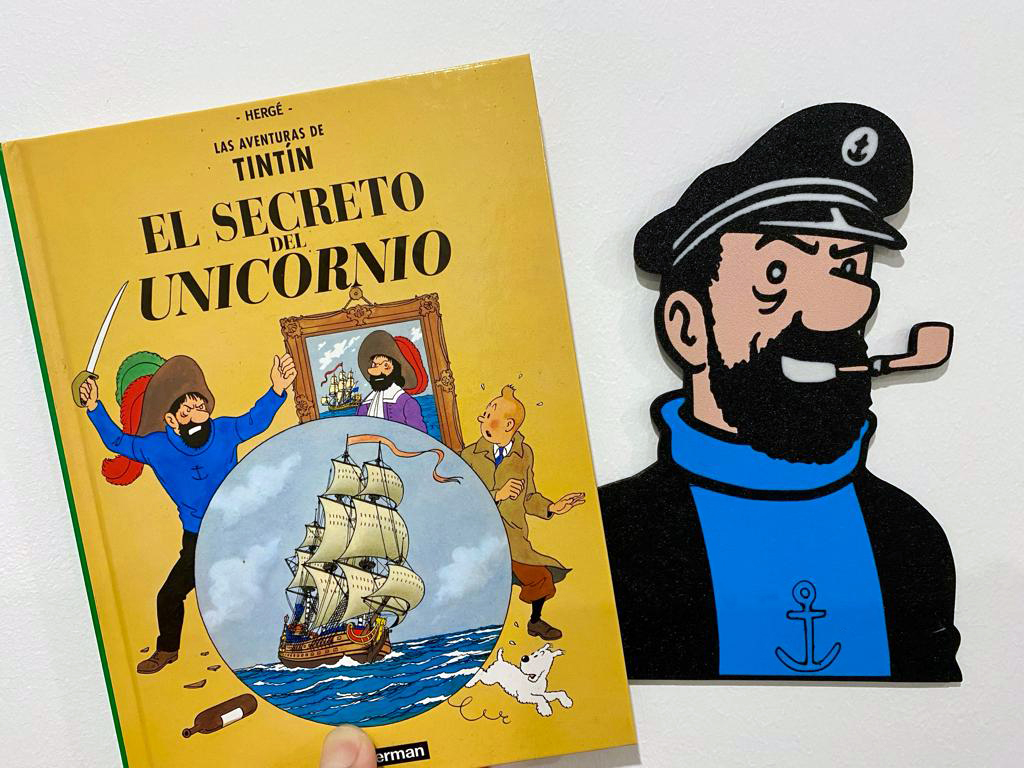 Capitán Haddock de Tintín. by Deadius | Download free STL model ...