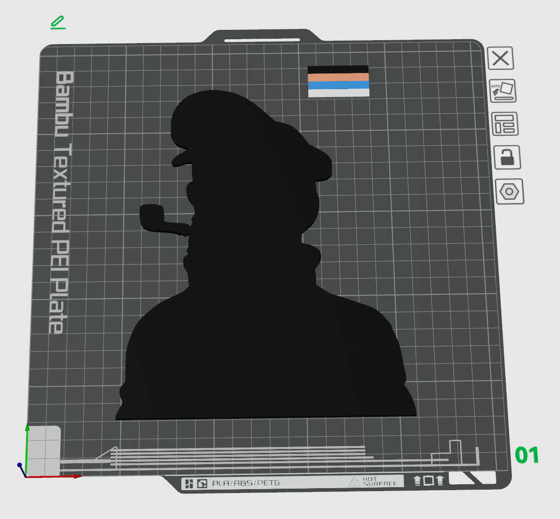 Capitán Haddock de Tintín. by Deadius | Download free STL model ...