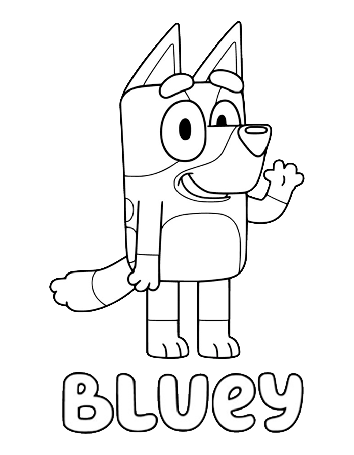 Bluey. by Deadius | Download free STL model | Printables.com