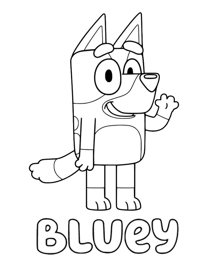 Bluey. by Deadius | Download free STL model | Printables.com