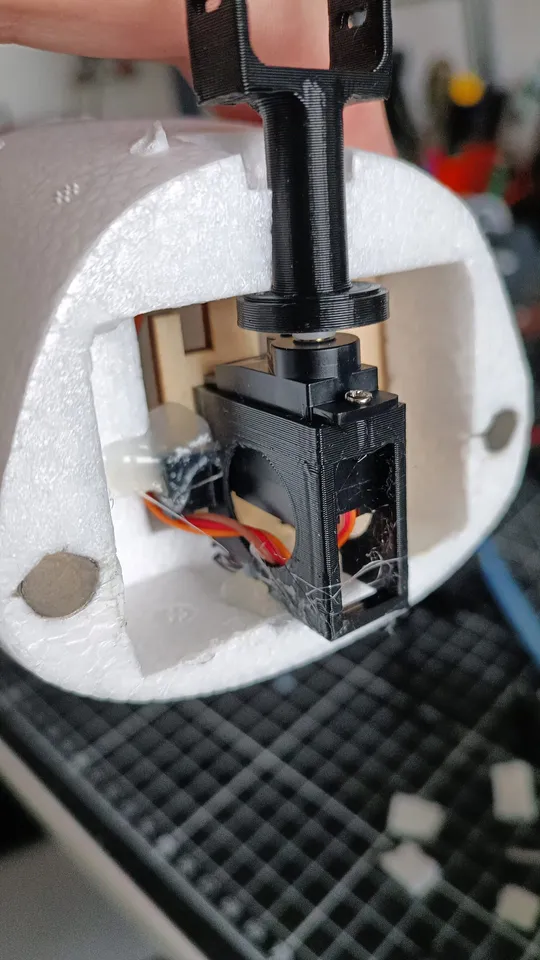 Atomrc Dolhin Dji o3 pan servo by sniperxnl | Download free STL model ...