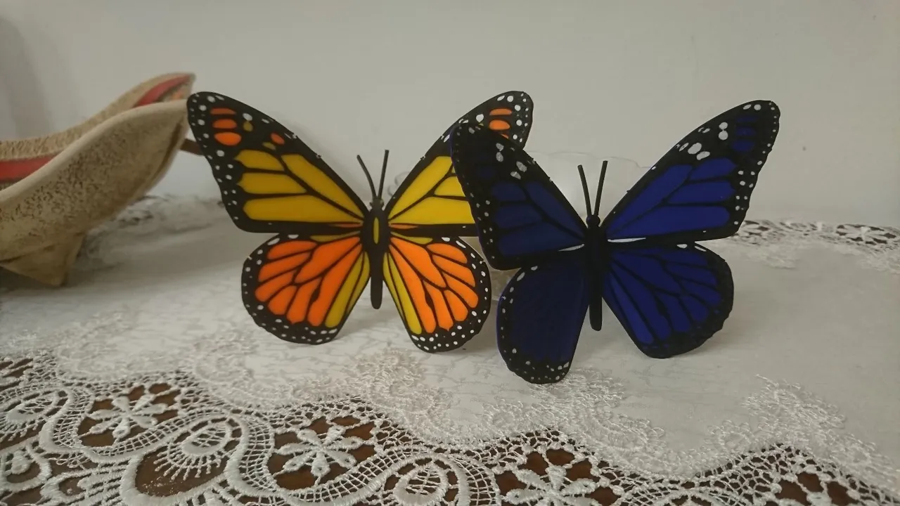 Monarch butterfly (repaired) by Georgi | Download free STL model ...