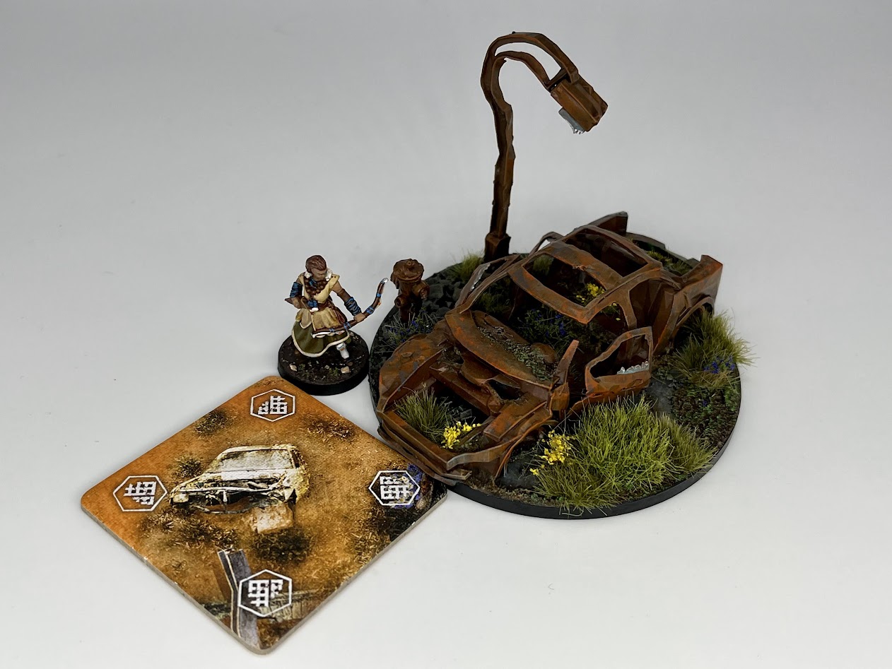 Ruined Car Token for Horizon Zero Dawn by PrintedByMark | Download free ...