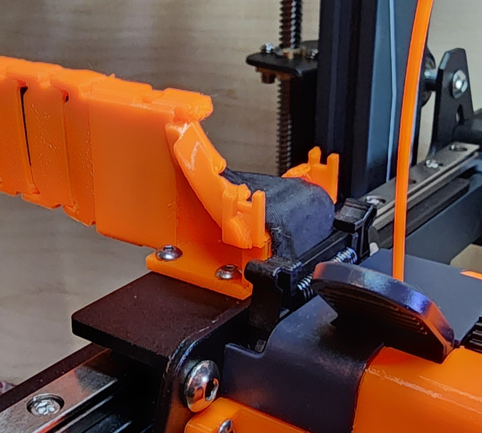 Neptune 3 Pro Cable Chain Linear Rail Adapter by LANPartyCEO | Download ...