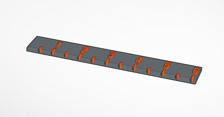 Ruler Inches Ruler Ruler #1 by Best_codes | Download free STL model ...