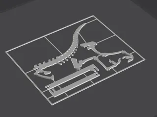 Velociraptor Kit Card Remix by Андрей Никитин | Download free STL model ...